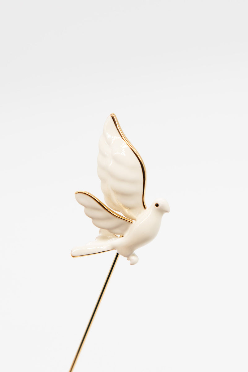 Dove Lapel Pin – Luly Yang