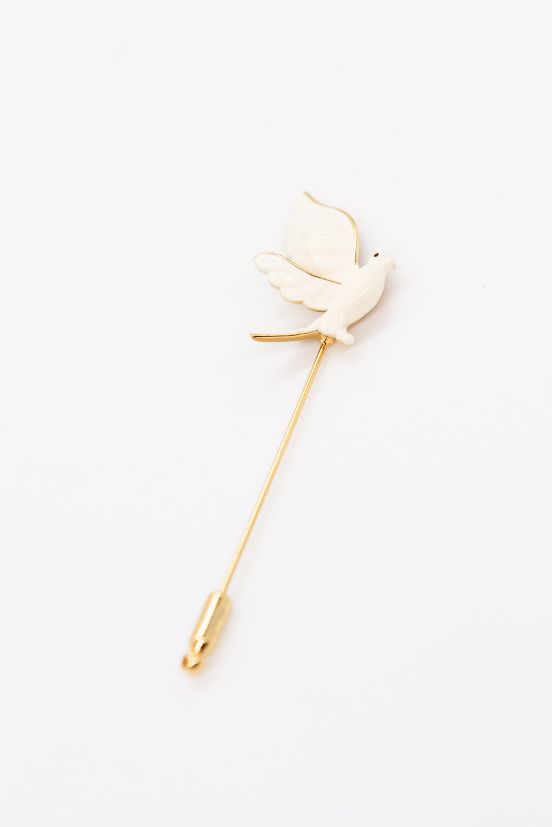 Dove Lapel Pin – Luly Yang